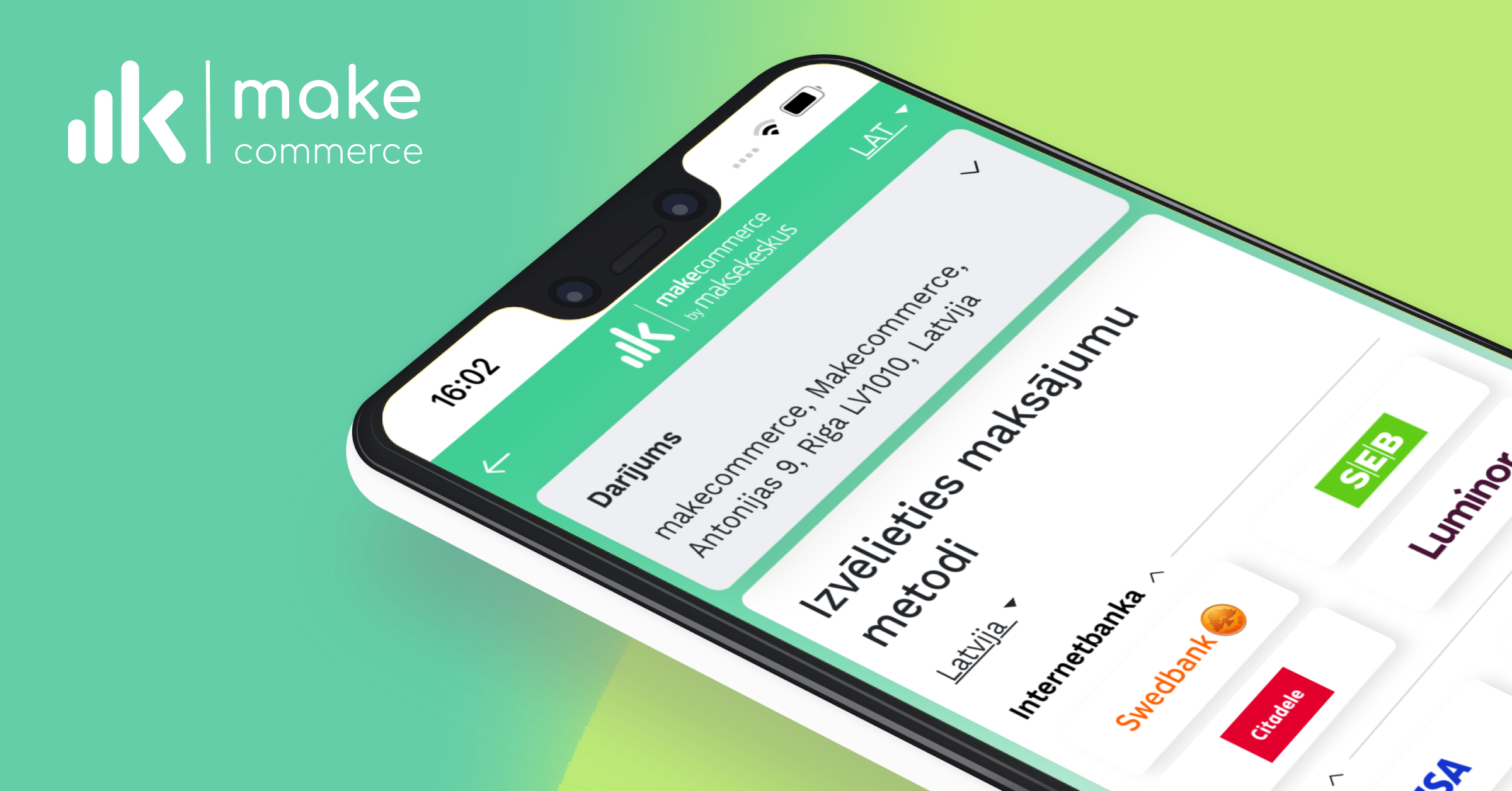 MAKECOMMERCE – A FULLY INTEGRATED PAYMENT AND DELIVERY SOLUTION FOR E-COMMERCE | RIGA COMM